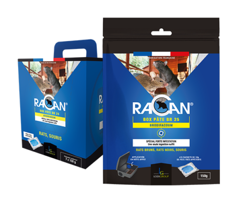 RACAN Box Pâte BR 25 - LODIGROUP Hygiène Rurale
